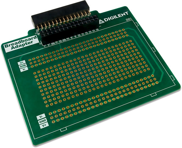 Breadboard Adapter Analog Discovery - Digilent | DigiKey